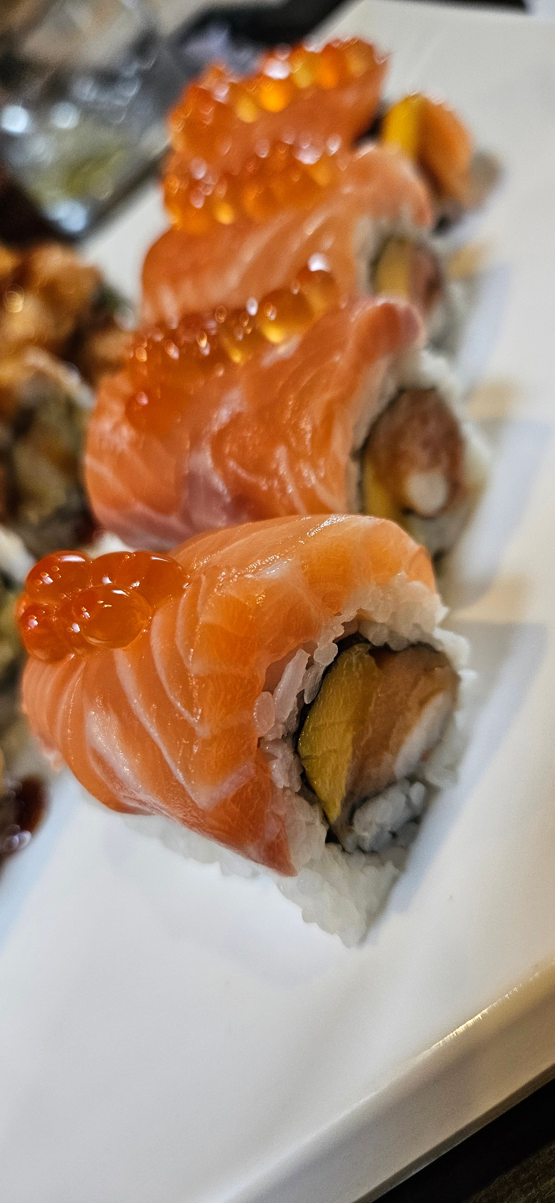 Salmon Trio Roll | Wasabi Kaizen