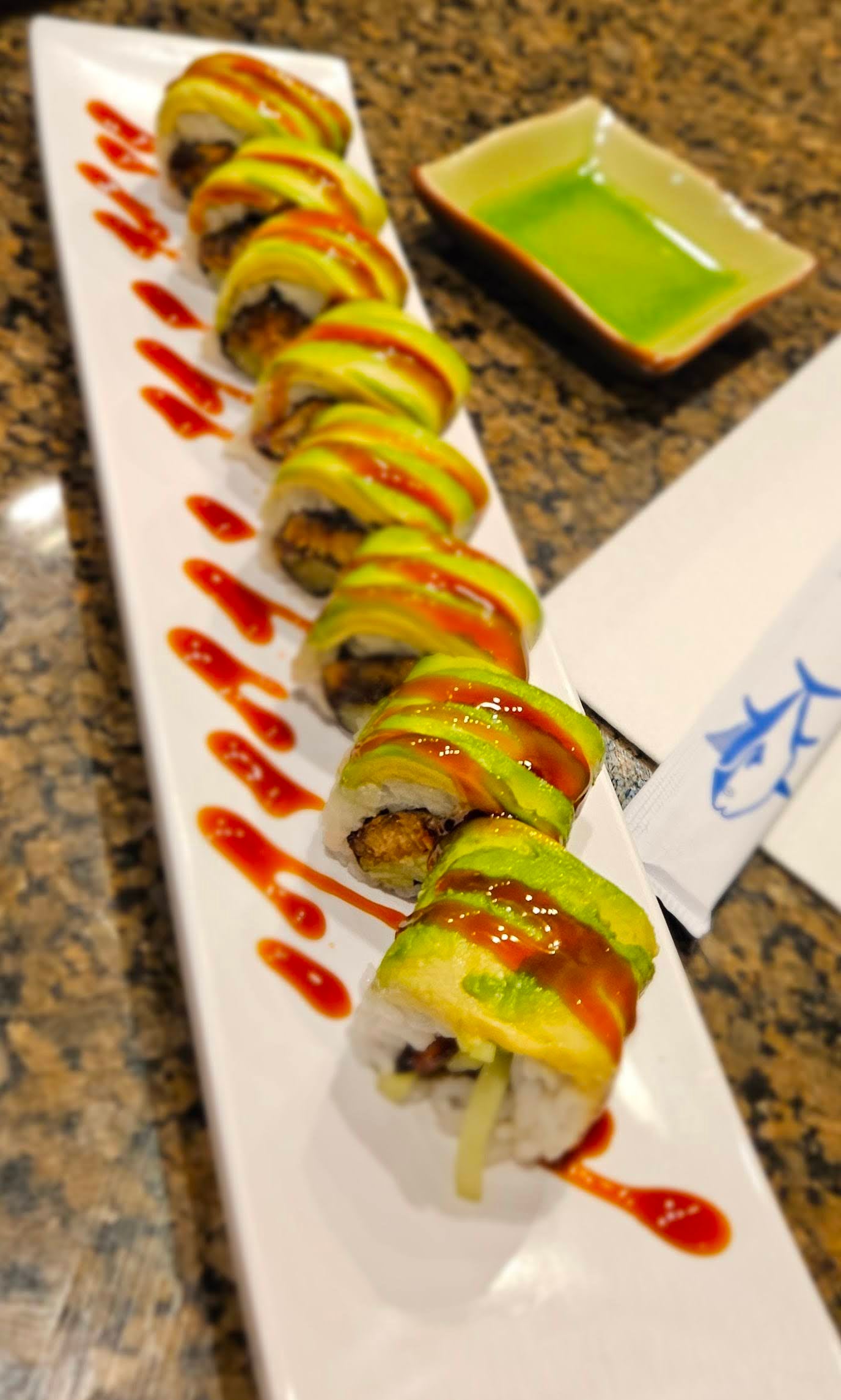 Dragon Roll | Wasabi Kaizen - Ramen House & Sushi